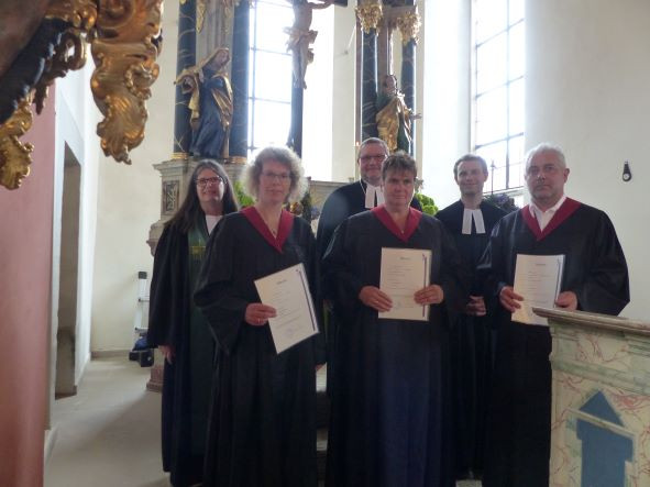 Neu in den Lektorendienst eingeführt | Wir im Evangelisch-Lutherischen ...